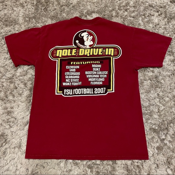 NCAA | Shirts | Mens Fsu Florida State Seminoles Football Shirt | Poshmark